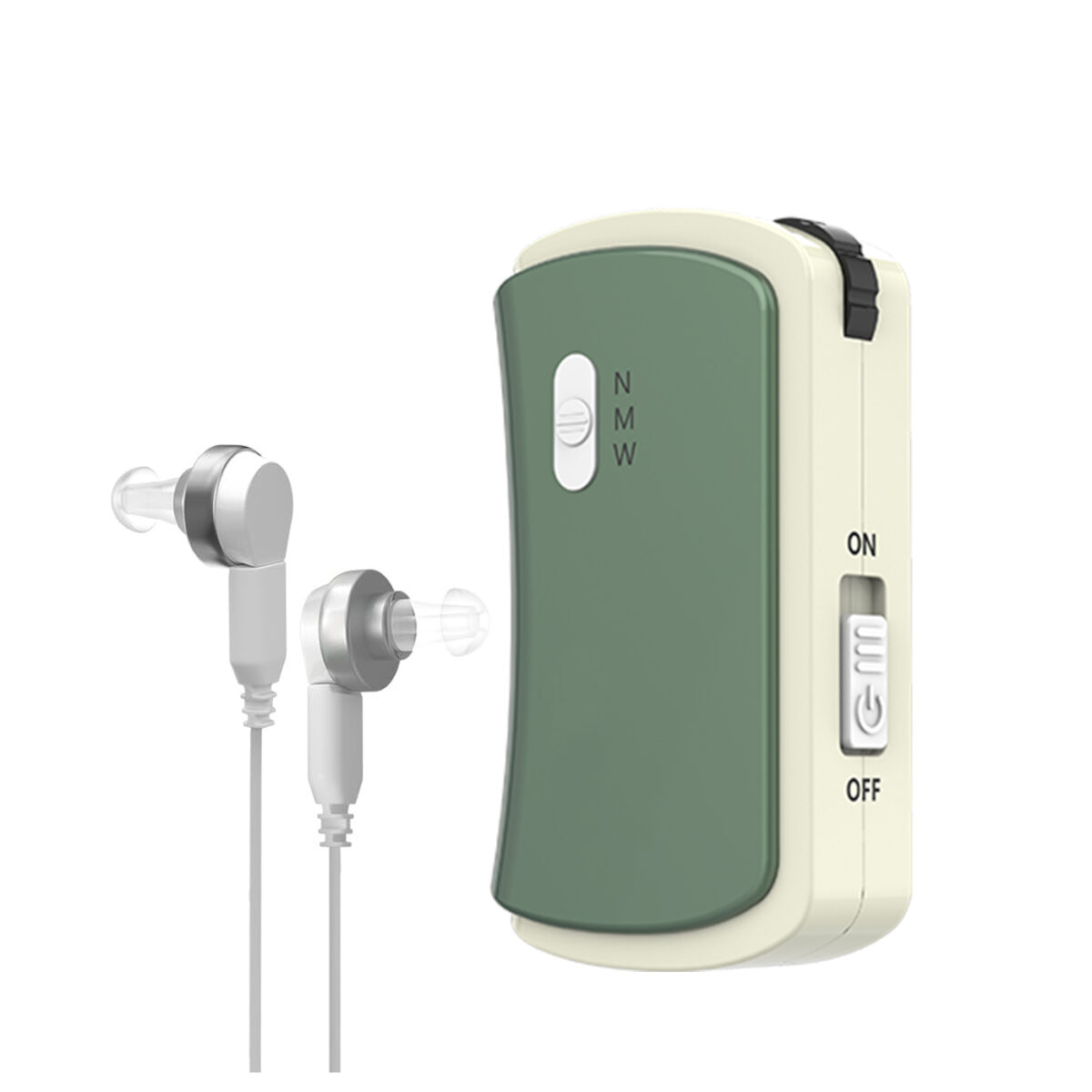J-102 Rechargeable Pocket Hearing Amplifier Sound Amplifier For Seniors ...
